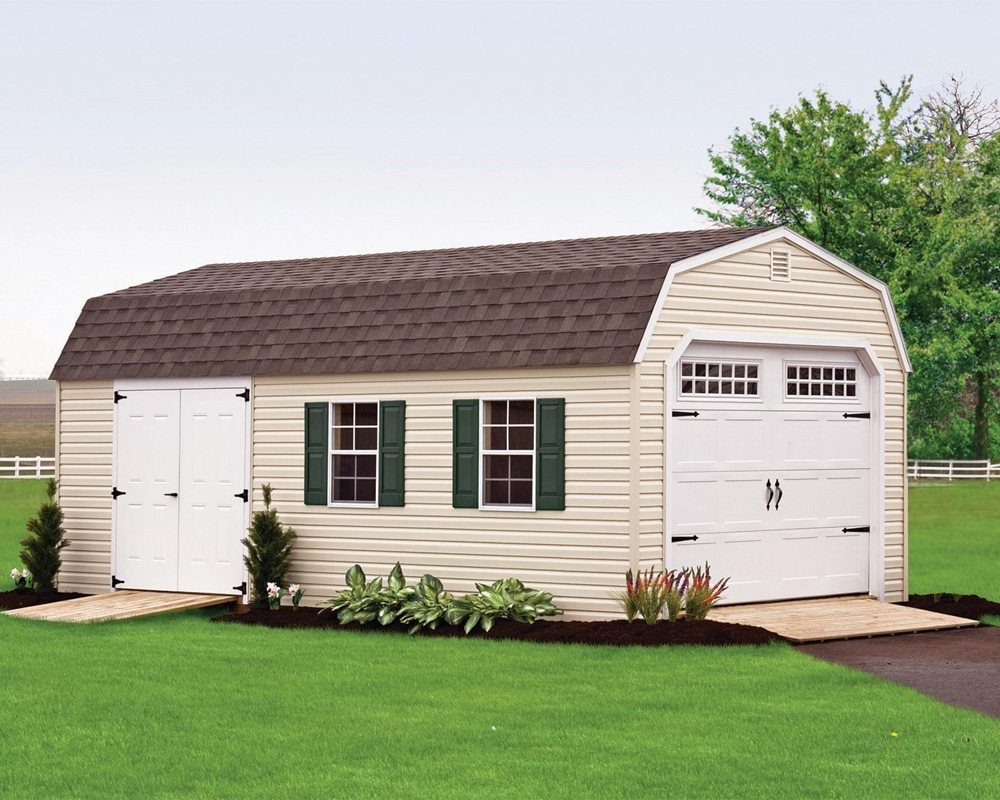 Custom Vinyl Detached Garages in the Lehigh Valley