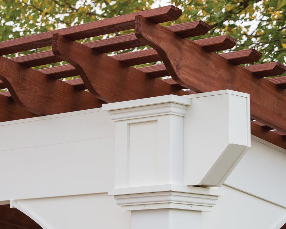 Santa Fe Vinyl Pergola Green Acres Outdoor Living Outdoor Structures