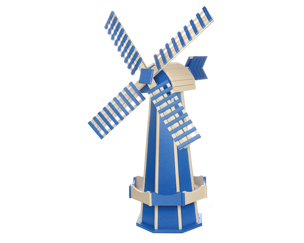Blue & Ivory Windmill - Green Acres Outdoor Living