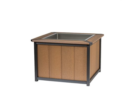 Amish-Made Poly Sea Aira Ice Pit | Green Acres Outdoor Living