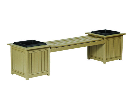 Poly Planter Bench - Poly Patio Furniture | Green Acres Outdoor Living