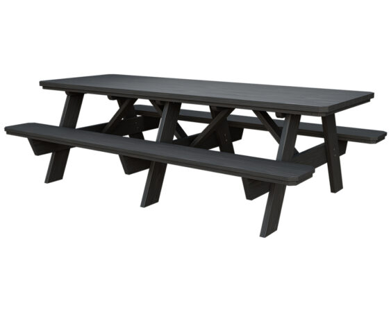 Wooden 3x8 Picnic Table | Green Acres Outdoor Living