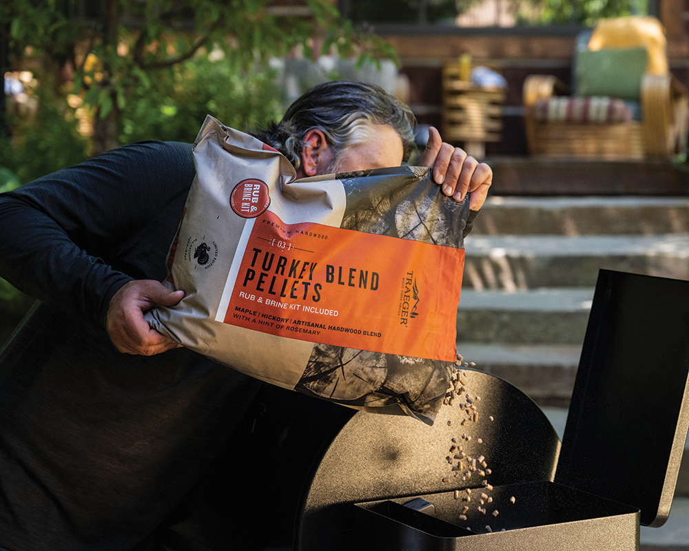 Turkey Blend Pellets w/ Brine & Rub | Green Acres Outdoor Living