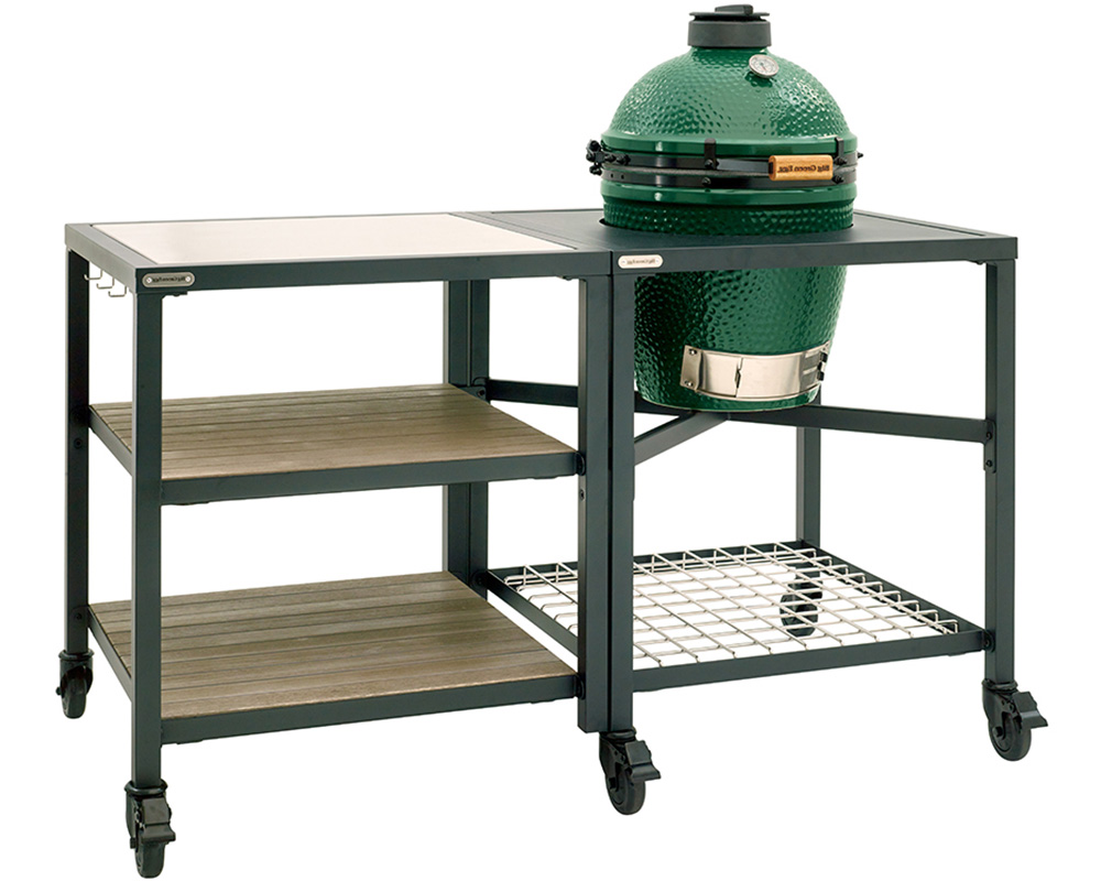 Big Green Egg Modular Nest Casters | Green Acres Outdoor Living