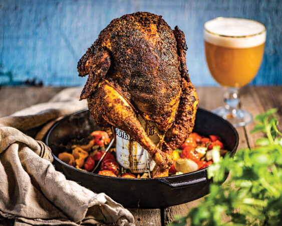 Folding Beer Can Chicken Roaster | Green Acres Outdoor Living