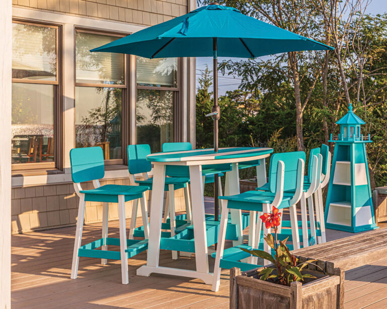 Surf-Aira 8' Surfboard Table Set | Green Acres Outdoor Living