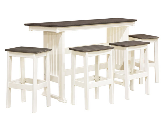 Belmar Angled Bar Table Set | Green Acres Outdoor Living