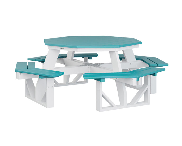 Custom Octagon Picnic Table | Green Acres Outdoor Living