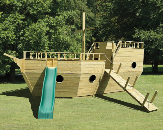 Specialty Wooden Playsets - Ships, Castles, and More | Green Acres ...